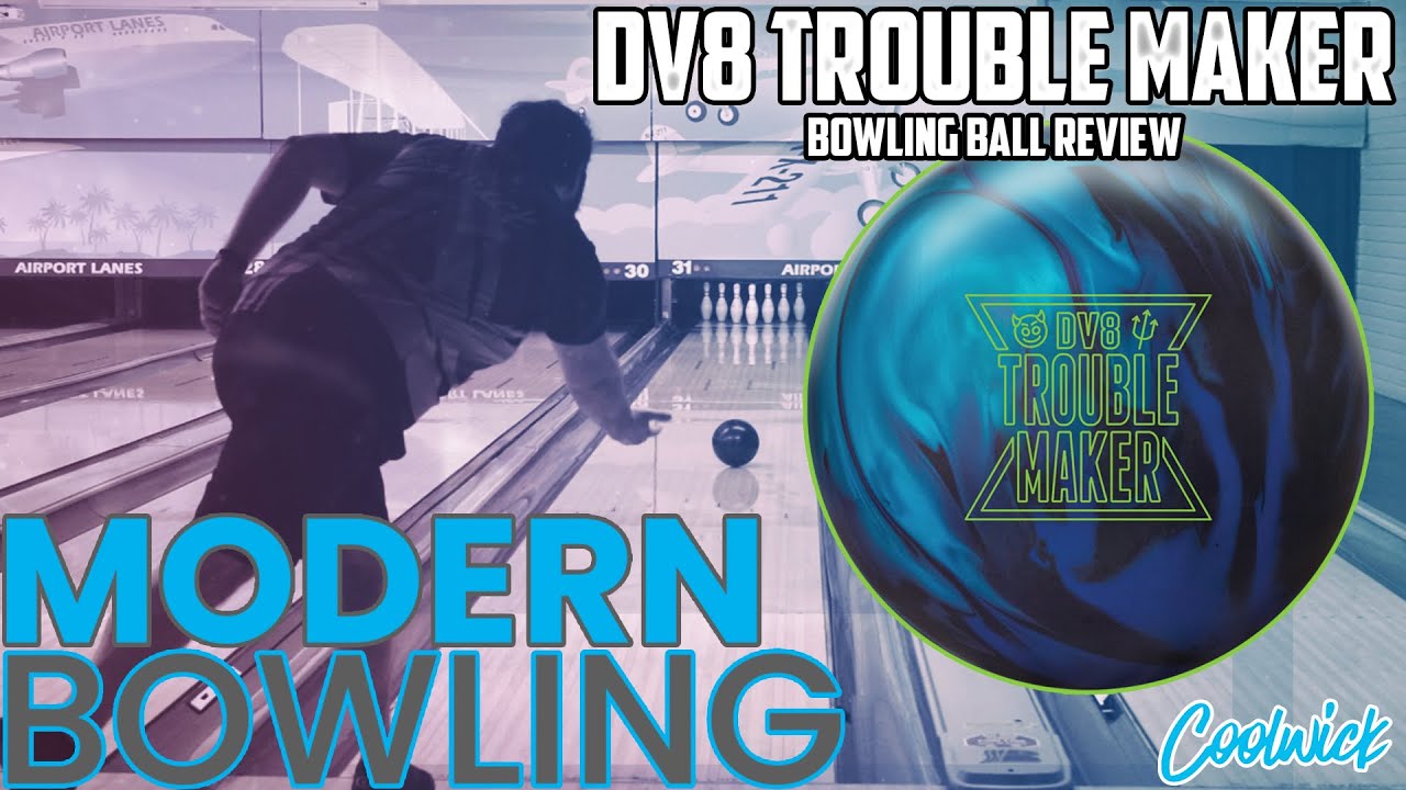 DV8 Trouble Maker Bowling Ball Review - YouTube