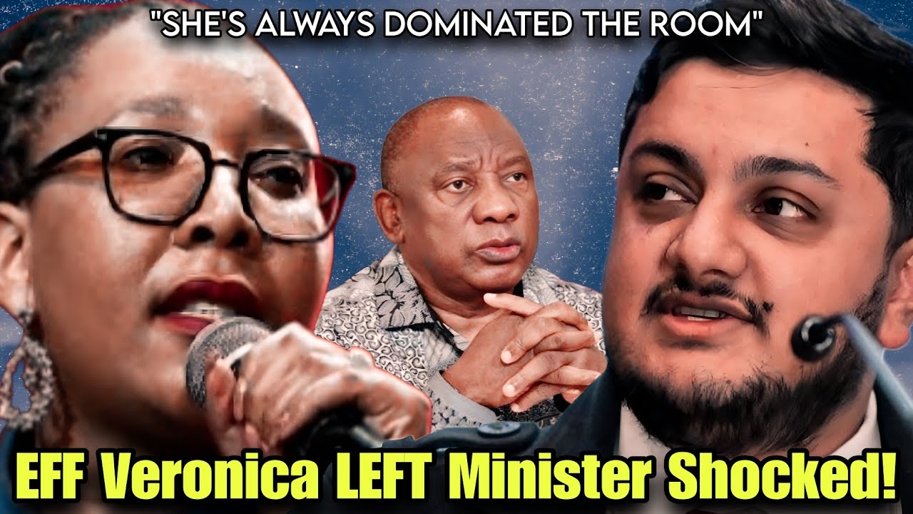 EFF Veronica Mente LEFT DP Finance Mission Shocked By Questions! - YouTube
