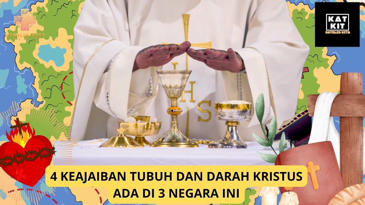 Wow Ada Hosti Berdarah di Negara ini : Mukjizat Tubuh dan Darah Kristus ...