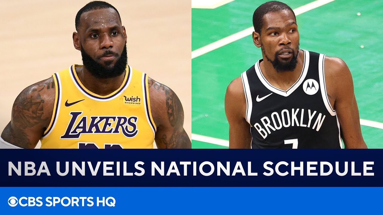 NBA Opening Week, Christmas Day Schedule Released | CBS Sports HQ - YouTube
