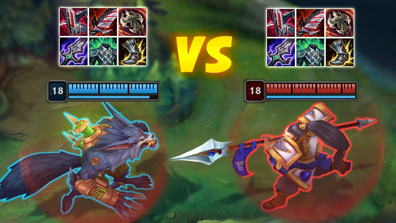 Max Lifesteal WARWICK vs XIN ZHAO Fights (League of Legends) - YouTube