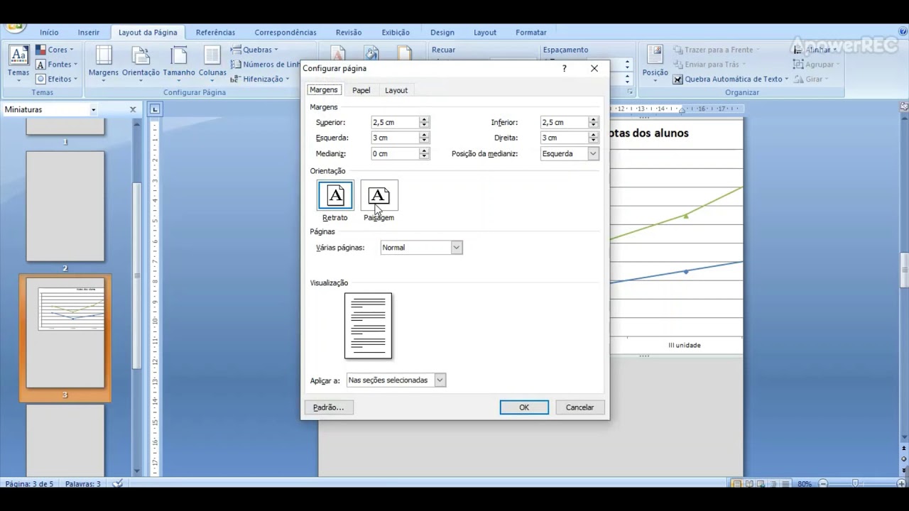 formatos diferentes de páginas no mesmo documento WORD - YouTube