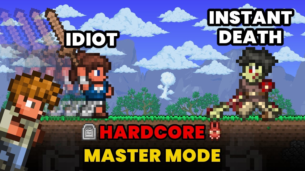 Perma-Death, Here I Come! | Terraria Hardcore Master Mode - YouTube