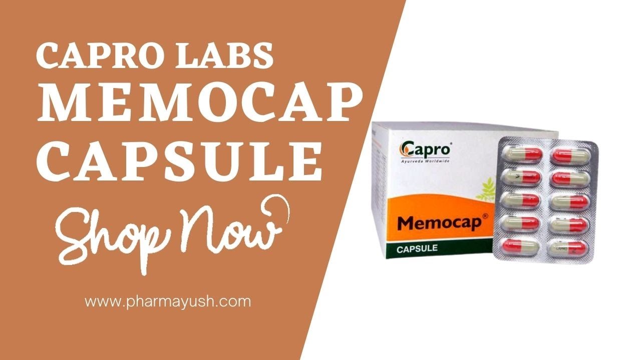 CAPRO LABS Memocap Capsule | Improves memory, analytical ability | As a ...