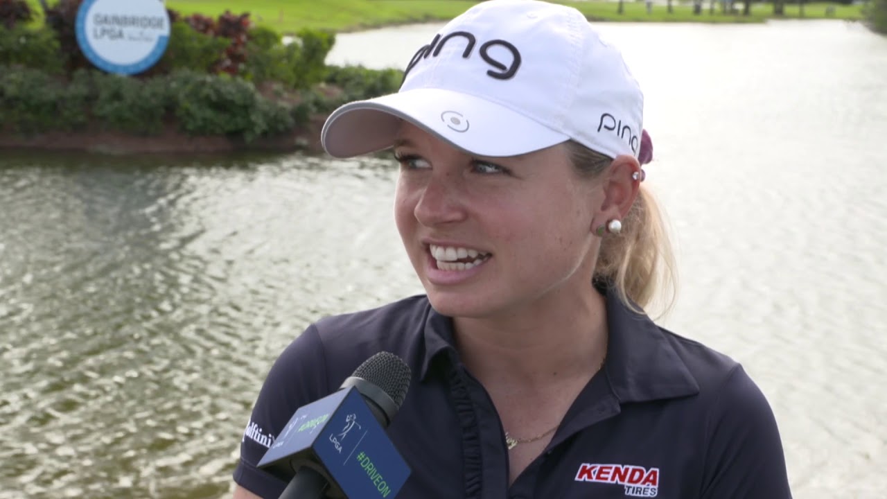 Lindsey Weaver Talks Opening Round 69 at the 2020 Gainbridge LPGA at ...