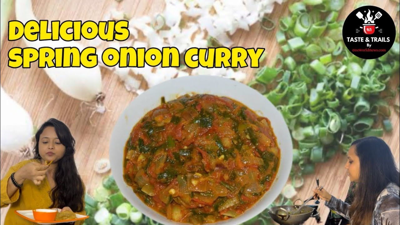 Delicious Spring Onion Curry: A Unique and Flavorful Delight #food # ...