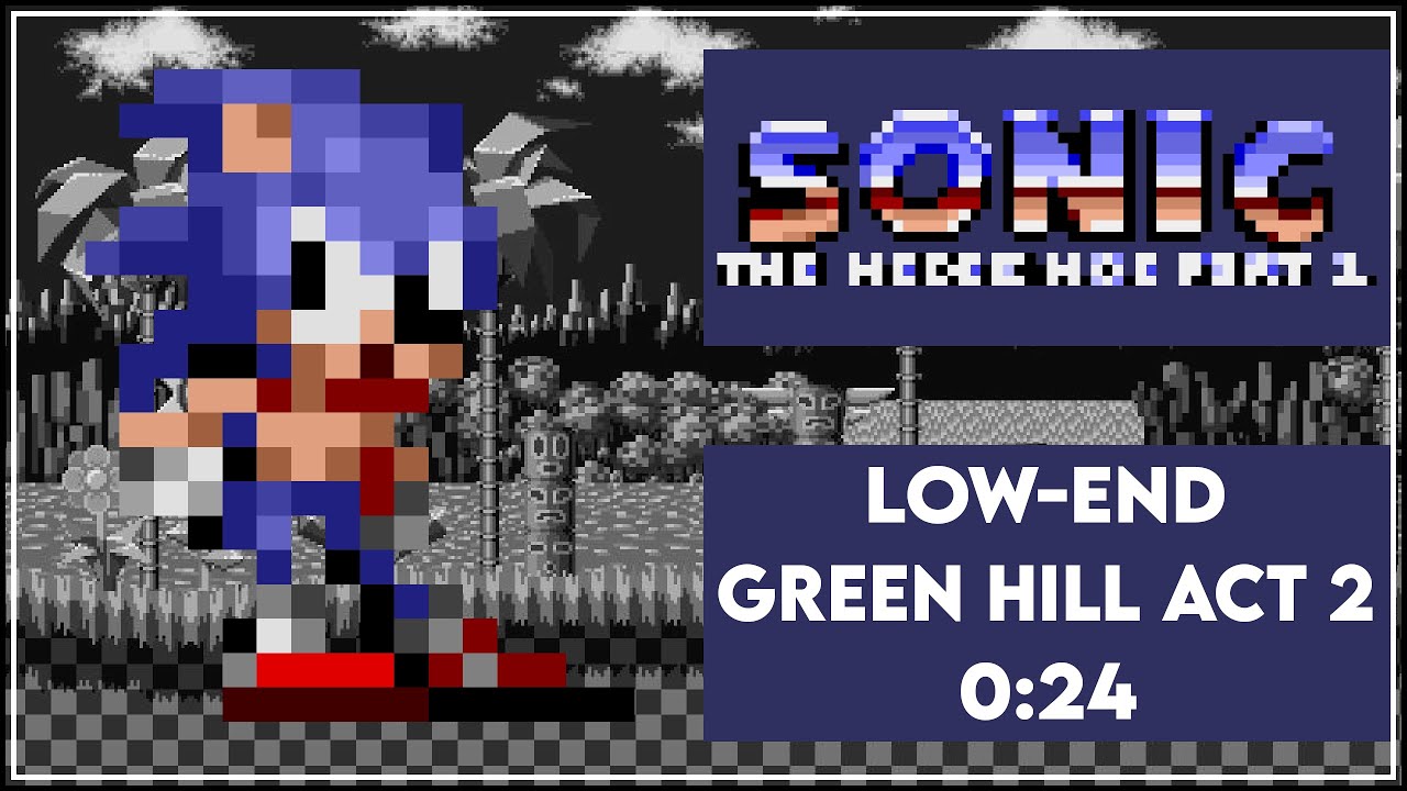 Sonic the Hedgehog (J2ME) | Part 1 | Low-End | Green Hill Act 2 | 24s ...