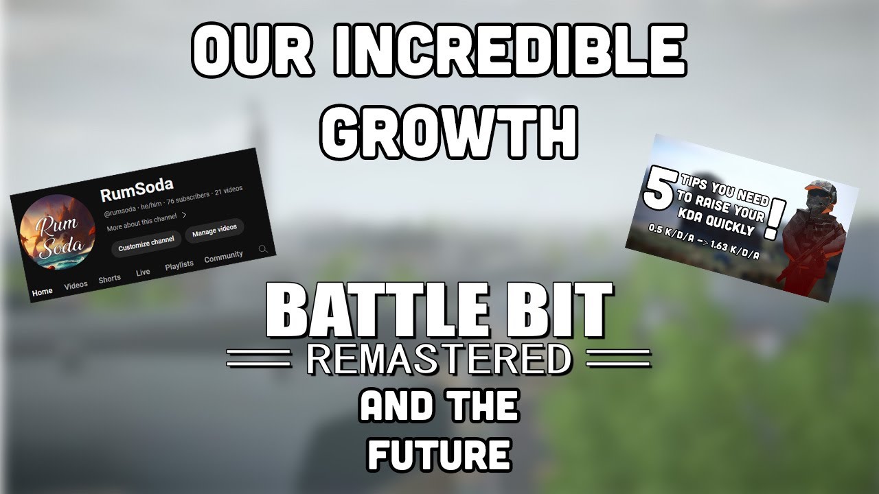 Our Best Growth Yet! (Battle Bit Live Commentary) - YouTube