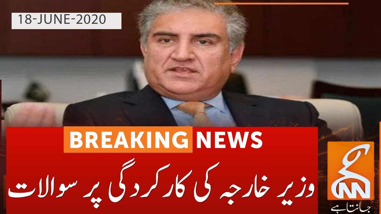 Questions on the performance of the FM Shah Mehmood Qureshi | Shirin ...