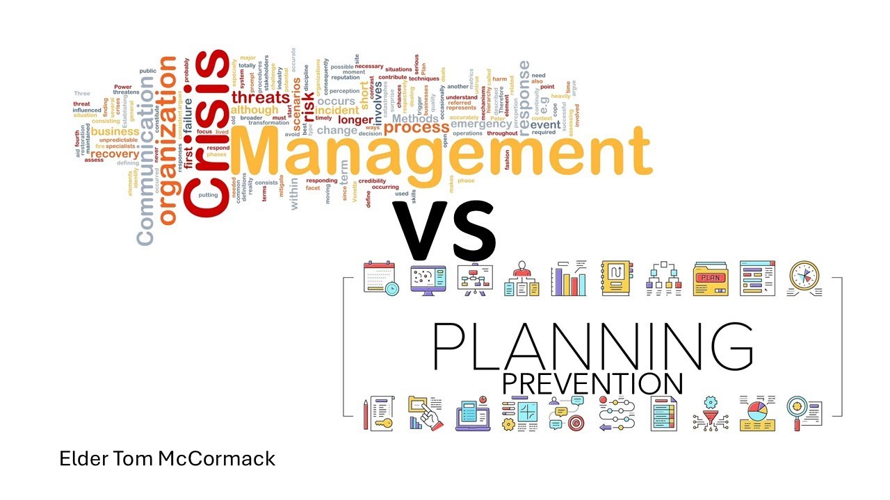 "Crisis Management VS Planning & Prevention" - YouTube