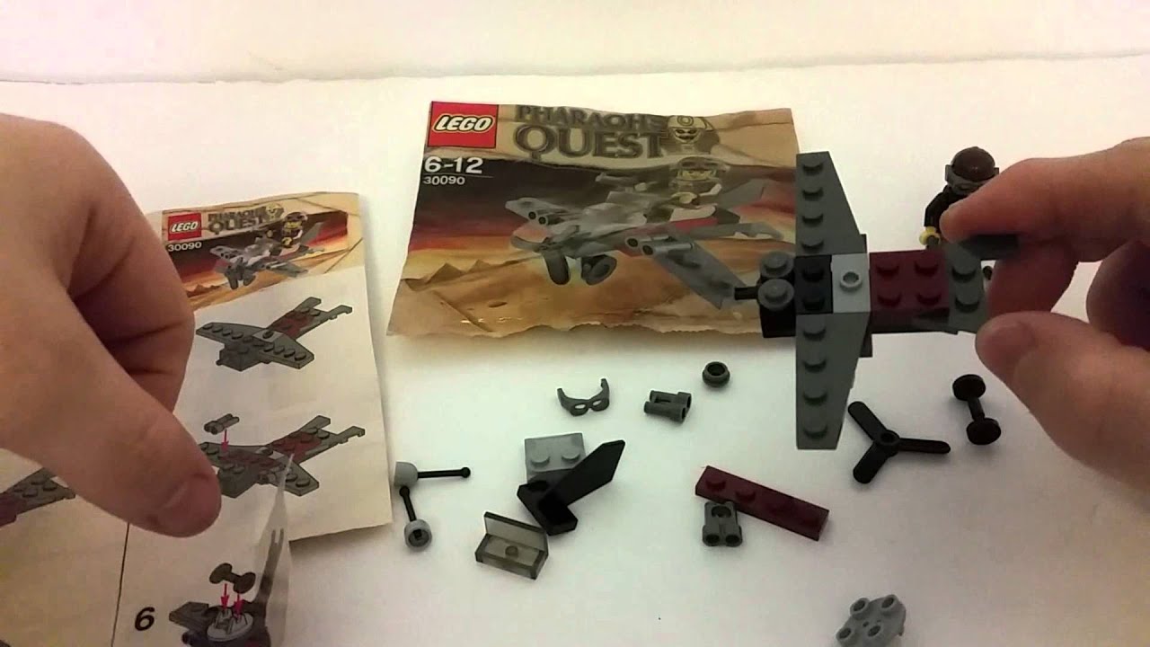 Lego Pharaohs Quest Desert Glider 30090 Build Model Moment Episode 86A ...