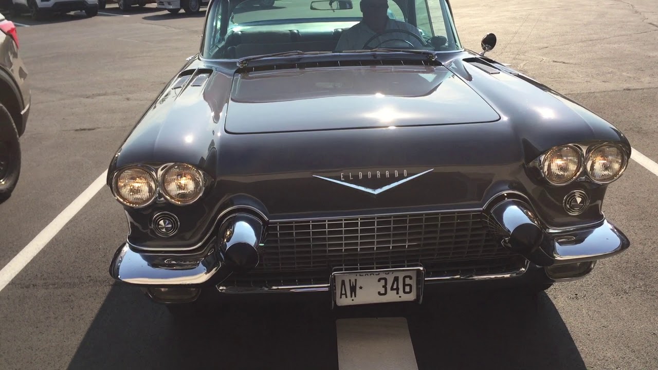 57' Eldorado Brougham Cold Start and Walk Around - YouTube
