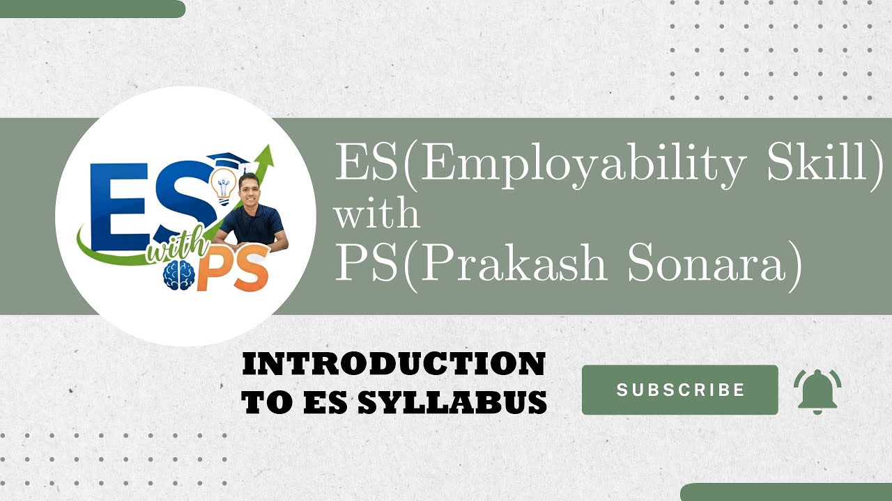 INTRODUCTION TO ITI ES SYLLABUS - YouTube