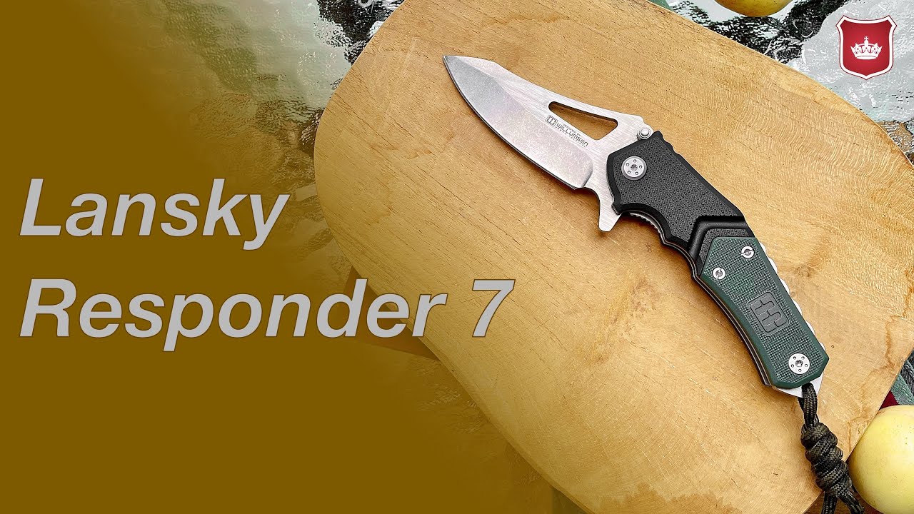 Lansky Responder 7 - Niespotykanie tani nóż do pracy i do lasu - YouTube