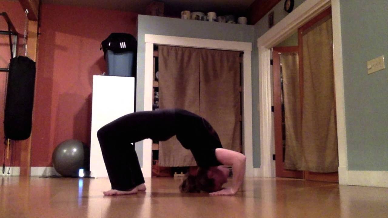 Partial Bridge Push ups - YouTube