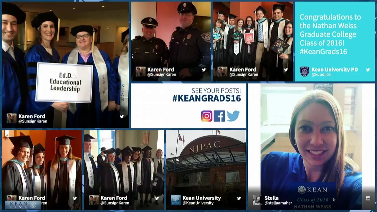Kean University: Graduate Commencement 2016 - YouTube
