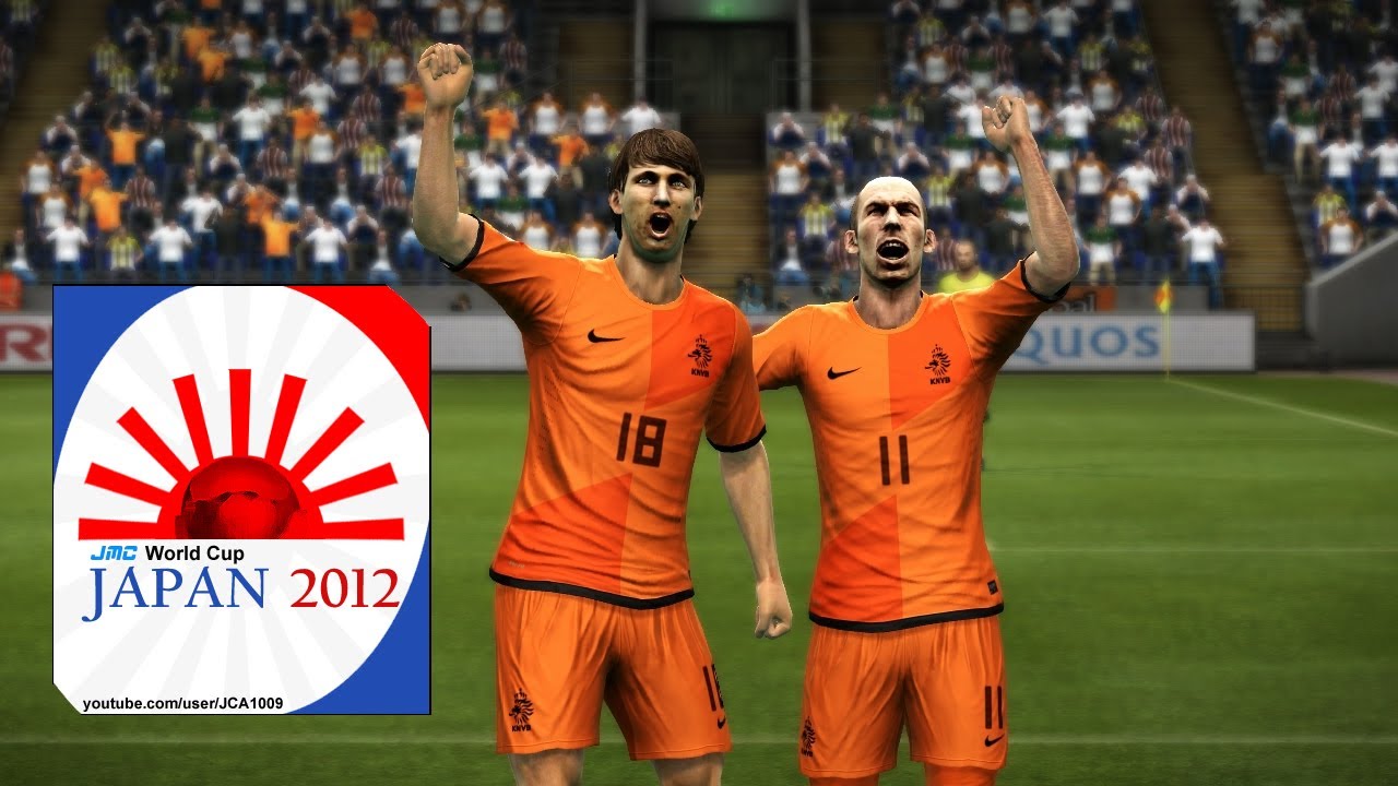 PES 2012 - WC Japan 2012 - Holland vs. Wales - YouTube