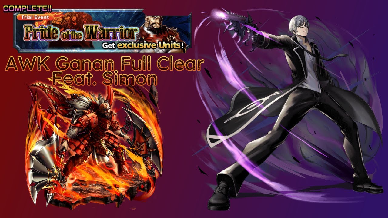AWK Ganan Full Clear (FC) feat. Simon | Grand Summoners - YouTube