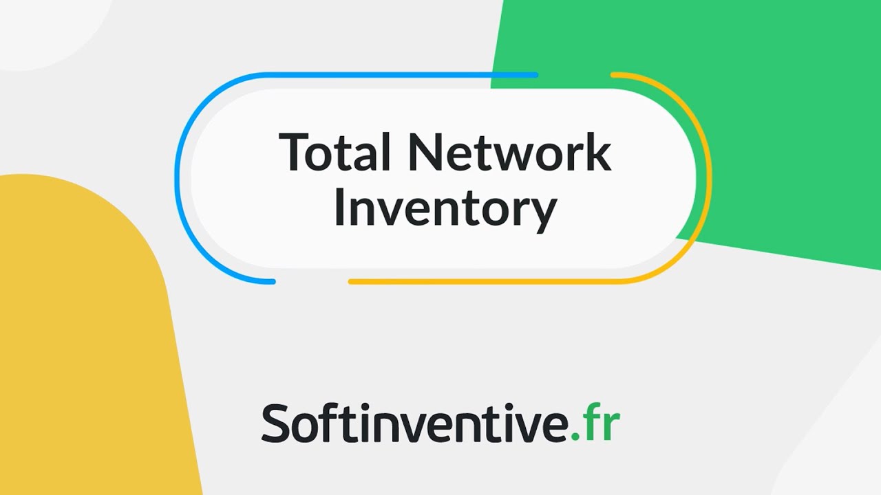 Total Network Inventory 6 : Logiciel d'inventaire de réseau. - YouTube