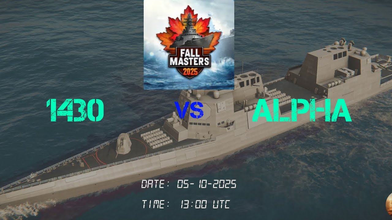 FALL MASTER || QQ1 || 1430 vs ALPHA || Match: 1 - YouTube