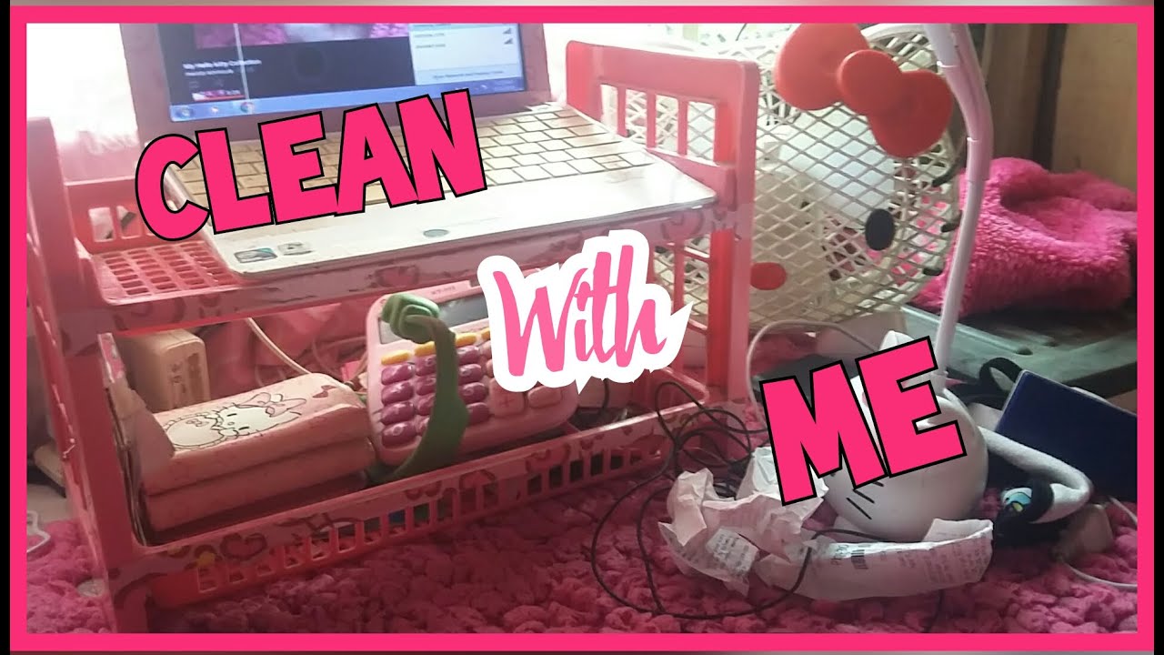 🎀 HELLO KITTY | CLEAN WITH ME | BEDSIDE TABLE🎀 - YouTube