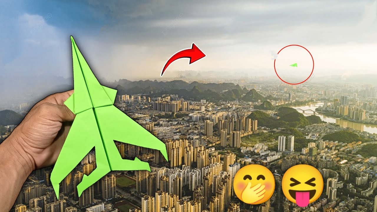 How to Make an Easy Fighter Jet & Simpel - fly Far everyday - YouTube