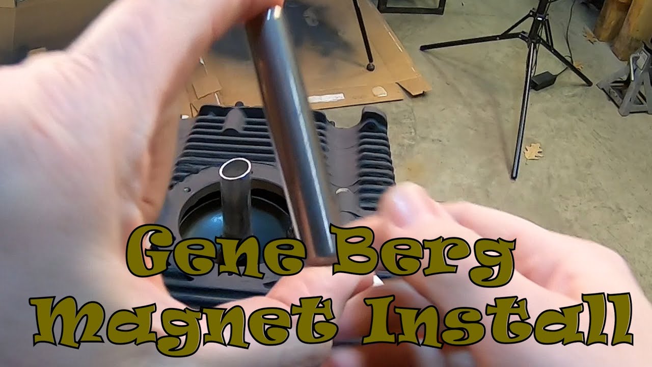 How to install a Berg Cow Magnet on a VW air cooled Engine - YouTube