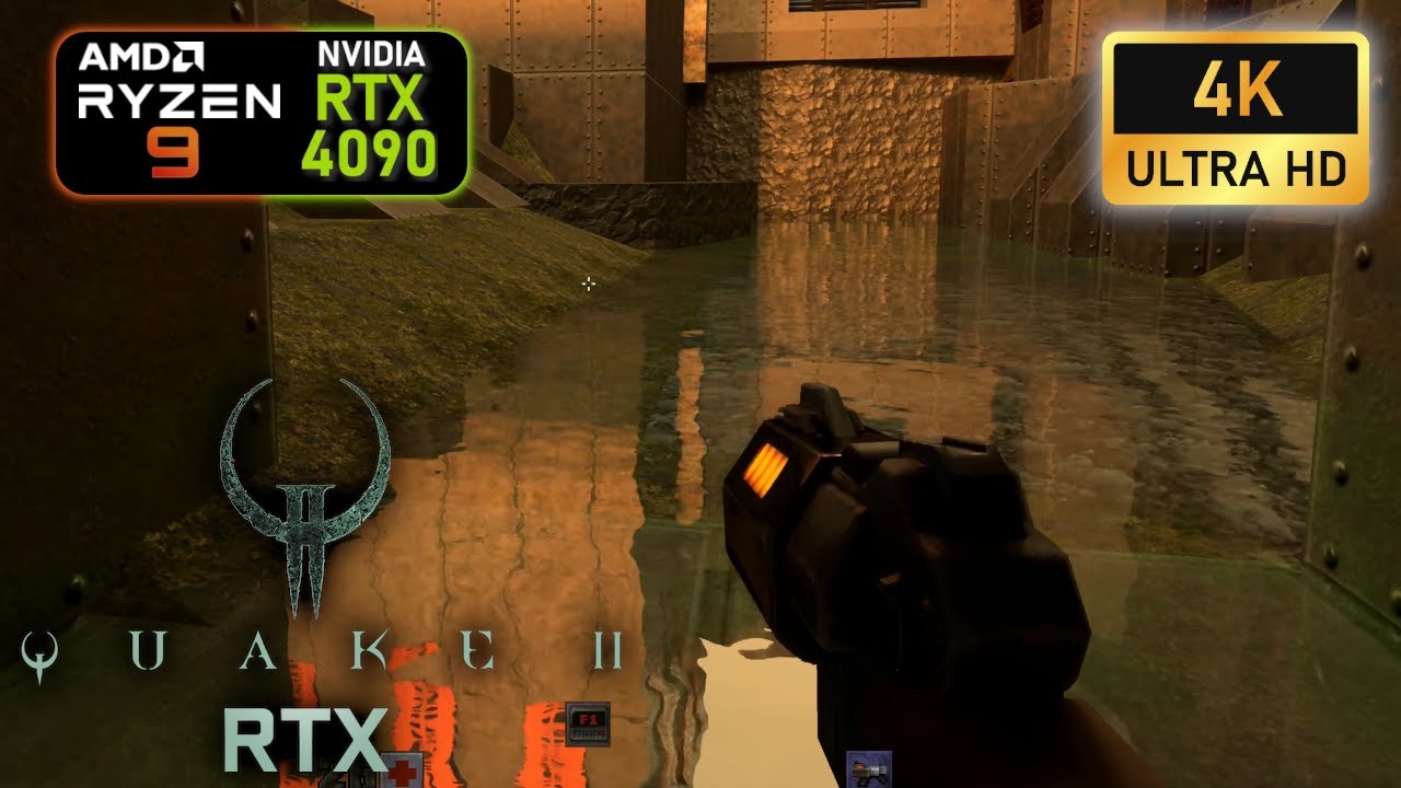 Quake II RTX | 4k | Ultra settings | RTX 4090 | R9 7950x - YouTube