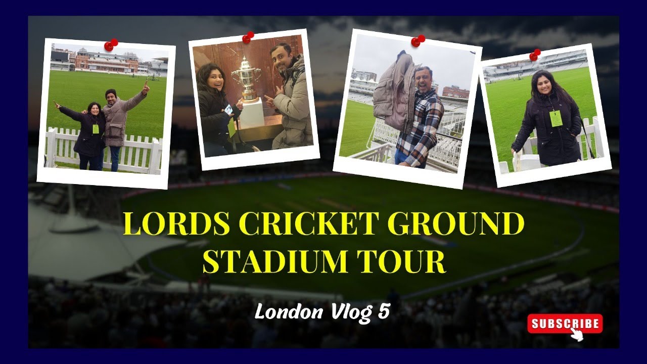 London Vlog 5: Lords cricket ground stadium tour - YouTube