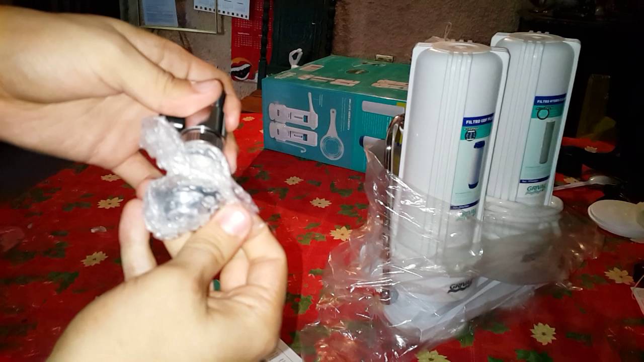 Unboxing Filtro De Agua Grival - YouTube
