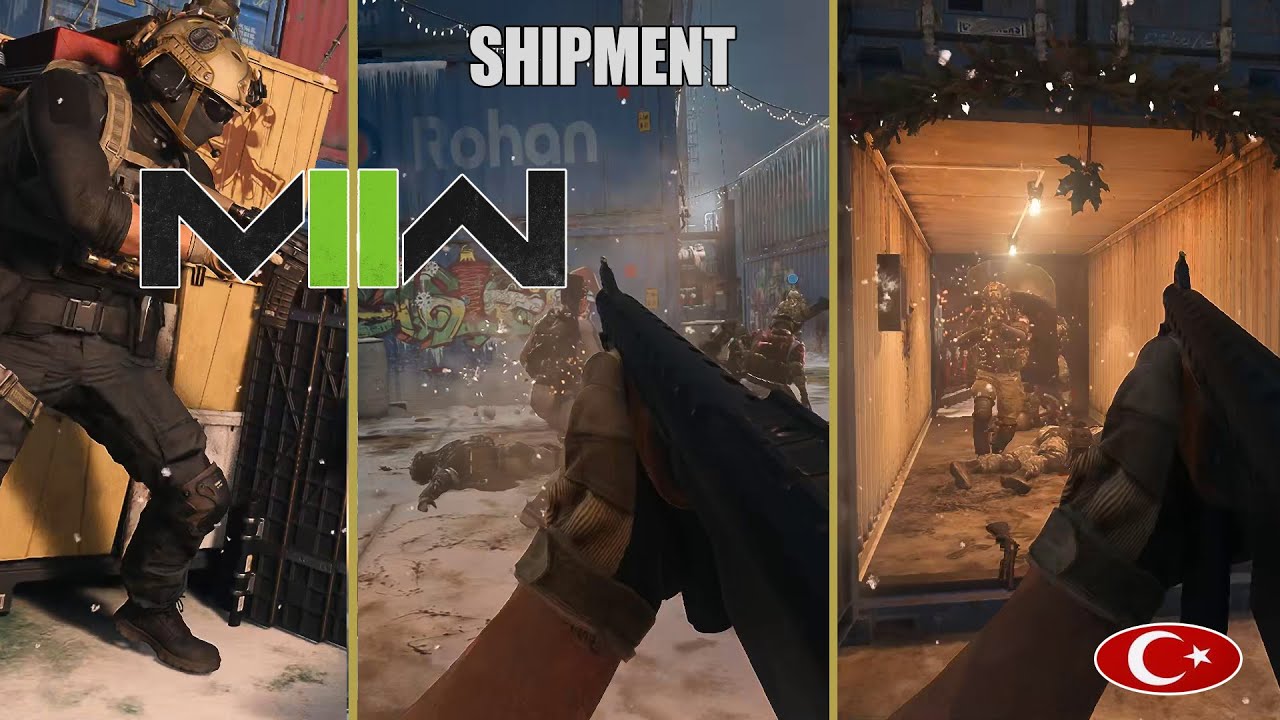 COD Modern Warfare 2 ''Shipment'' Pompalı - YouTube