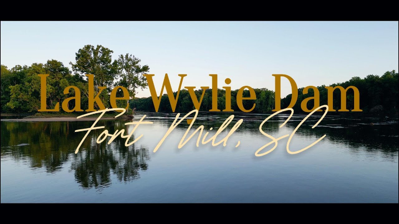 Stunning Aerial Views of Lake Wylie Dam – Nature’s Beauty from Above ...