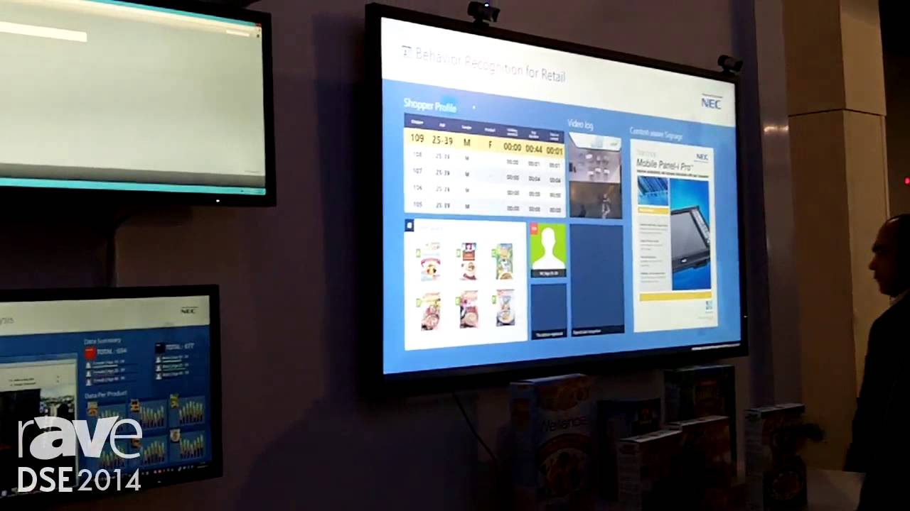 DSE 2014: NEC Talks About Its NEC Display Solutions Wall With Analytics ...