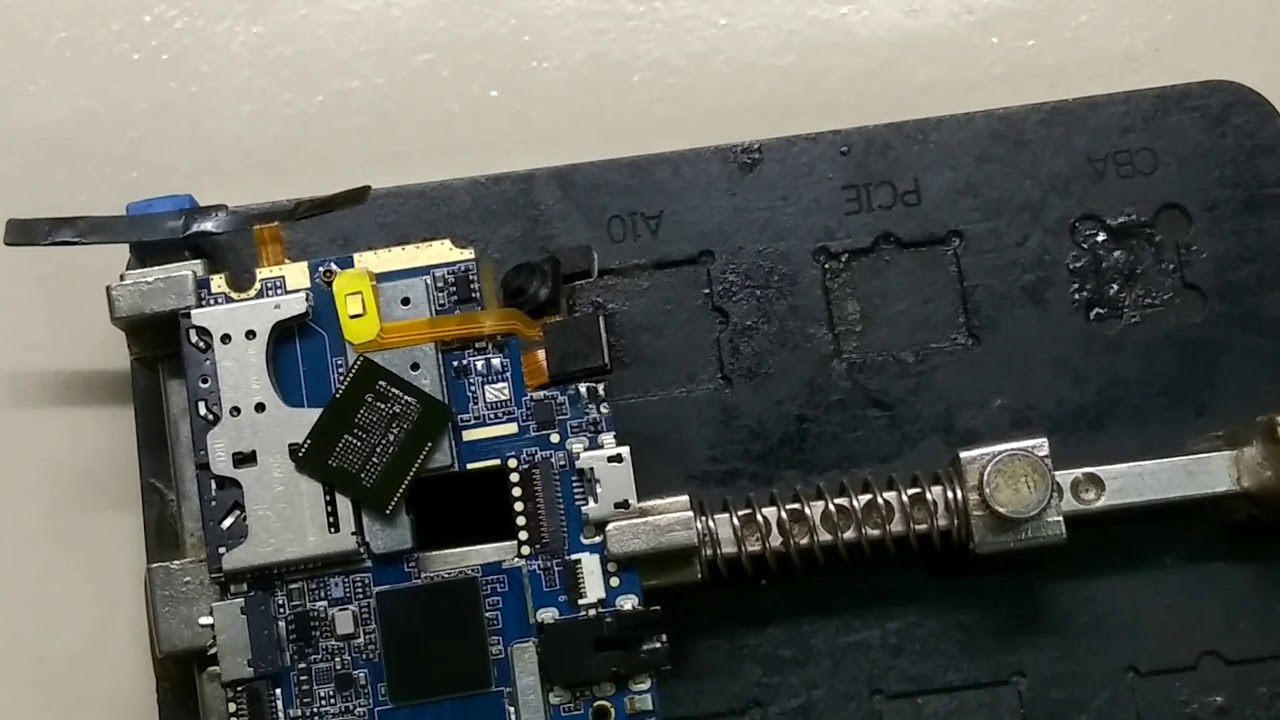 icc Phone i555 Emmc Replace Done #Ufi Box EmmC Repair - YouTube