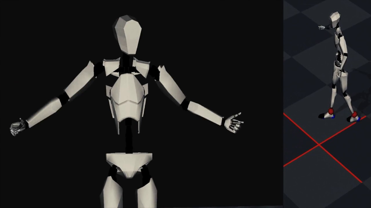 Первое тестирование Perception Neuron c 32 датчиками - YouTube