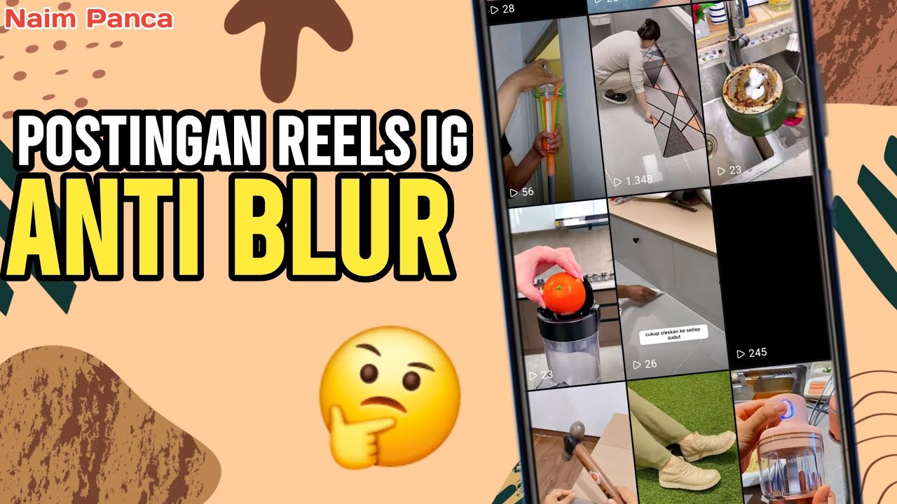 Cara Membuat Postingan REELS Instagram Tidak Blur / Pecah - Terbaru ...