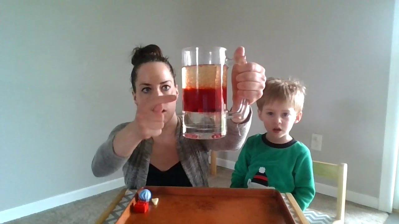 Liquid density layer stacking! - YouTube