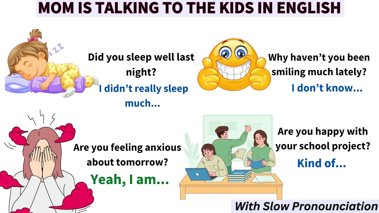 Parental English with sentences | action verbs for beginner daily ...