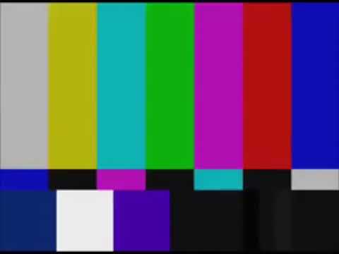 tela colorida de fora do ar