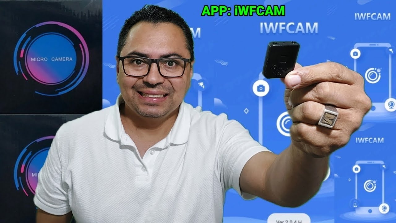 Mini Câmera XD WI-FI como instalar e configurar no aplicativo: iWFCAM ...