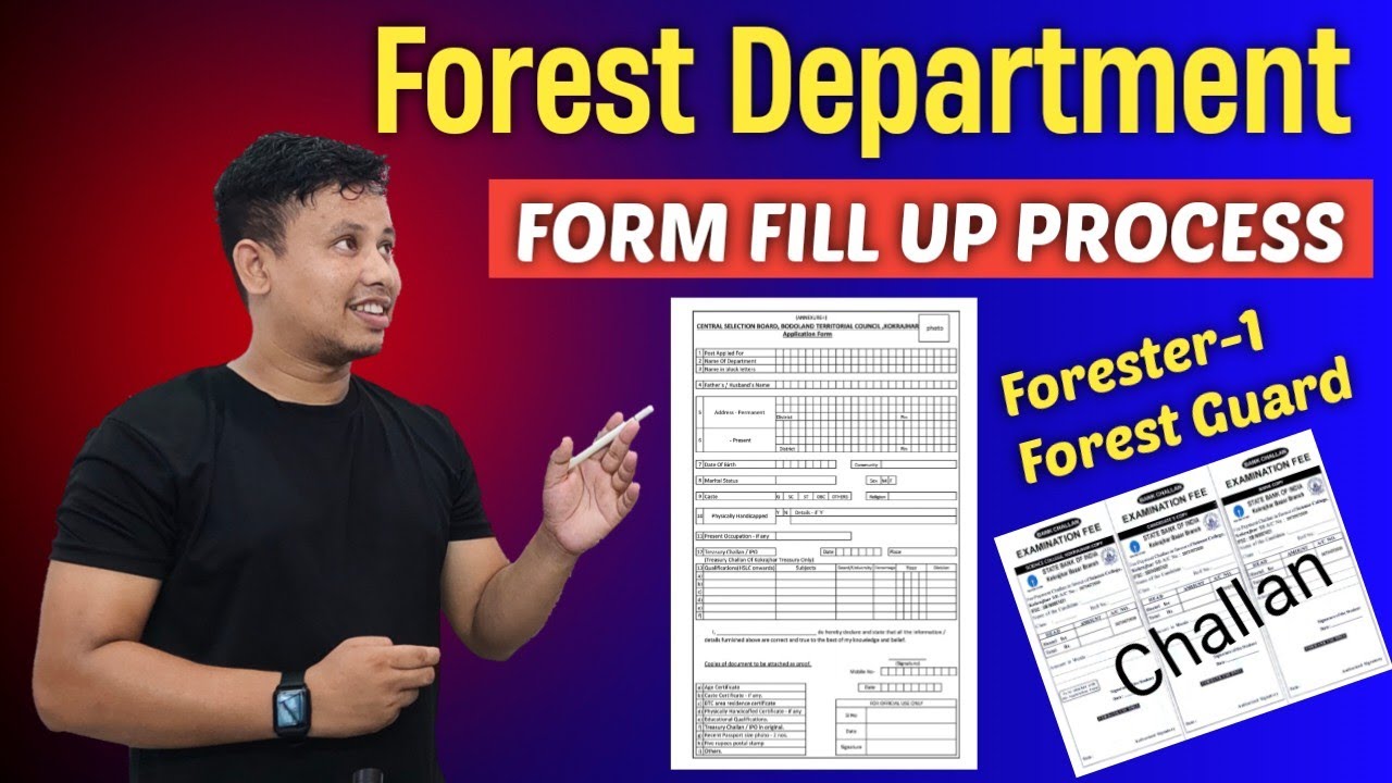 BTC Forest Recruitment 2024 Form Fill Up - Forester and Forest Guard ...