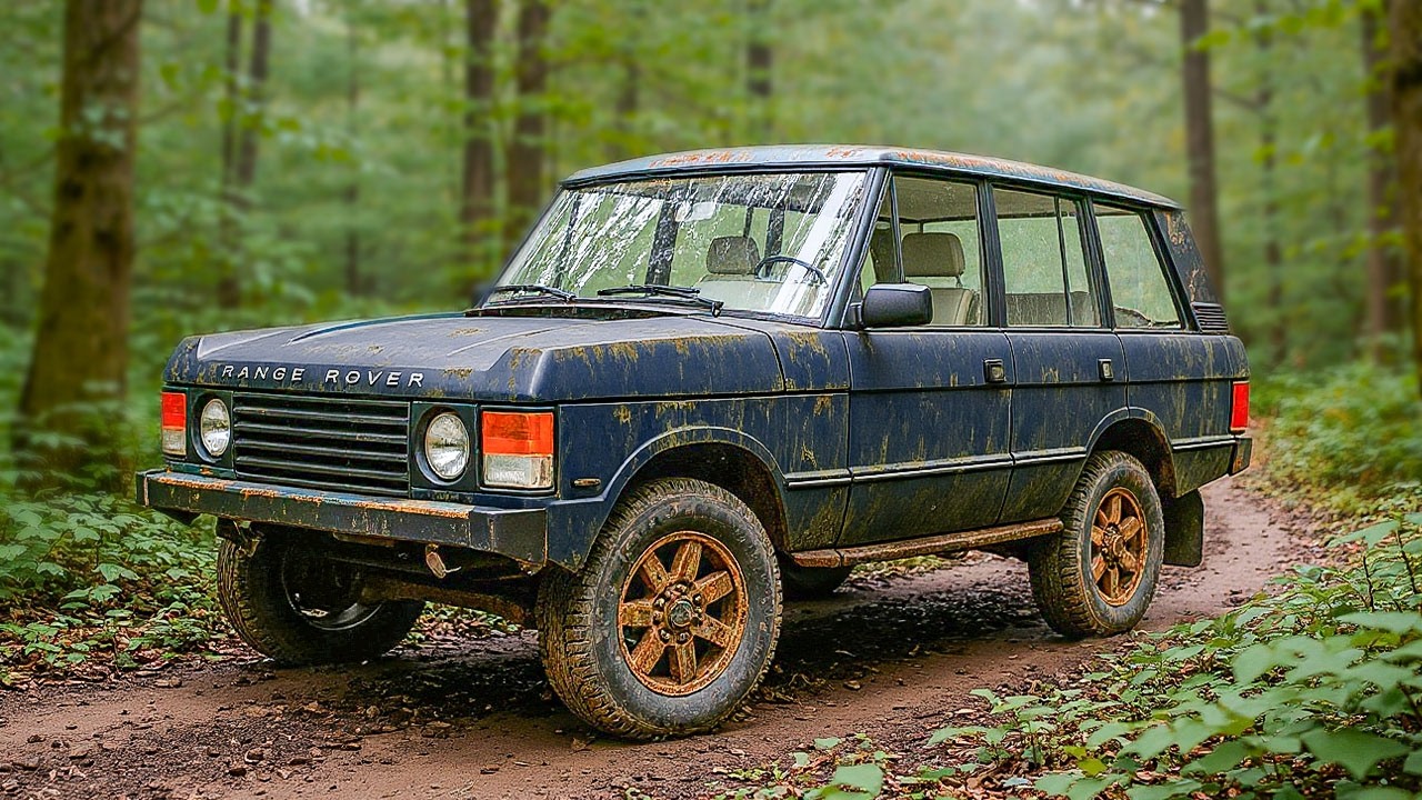 Man Restores Abandoned Classic 90s Range Rover - YouTube