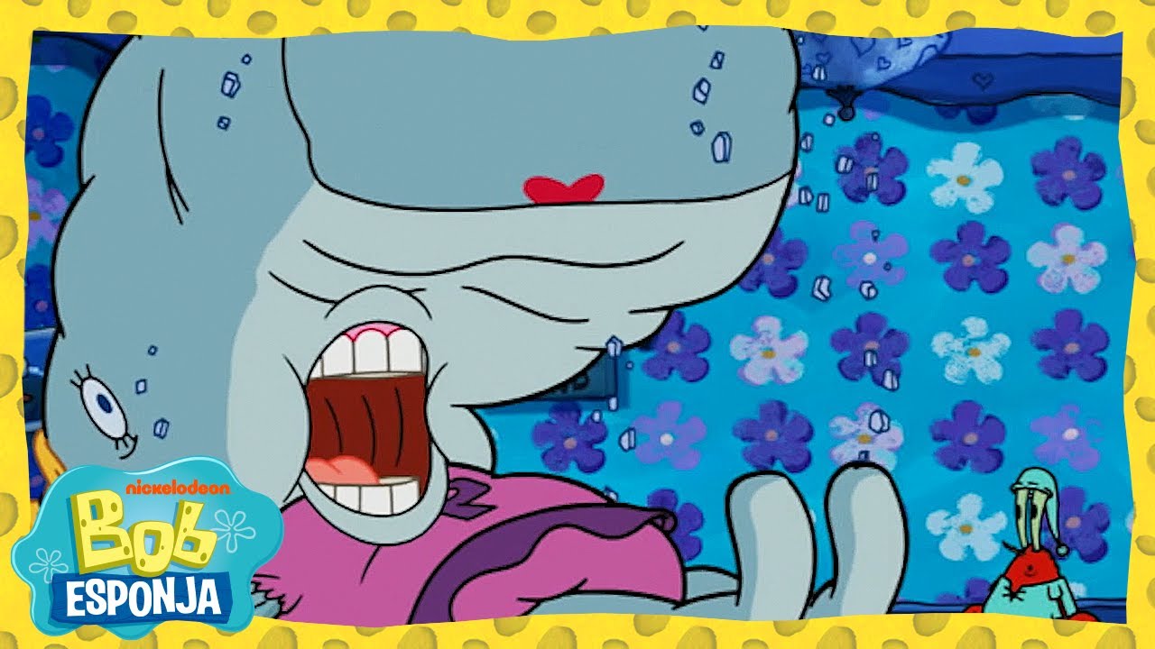 ¡Perlita no puede parar de comer! | Bob Esponja en Español - YouTube
