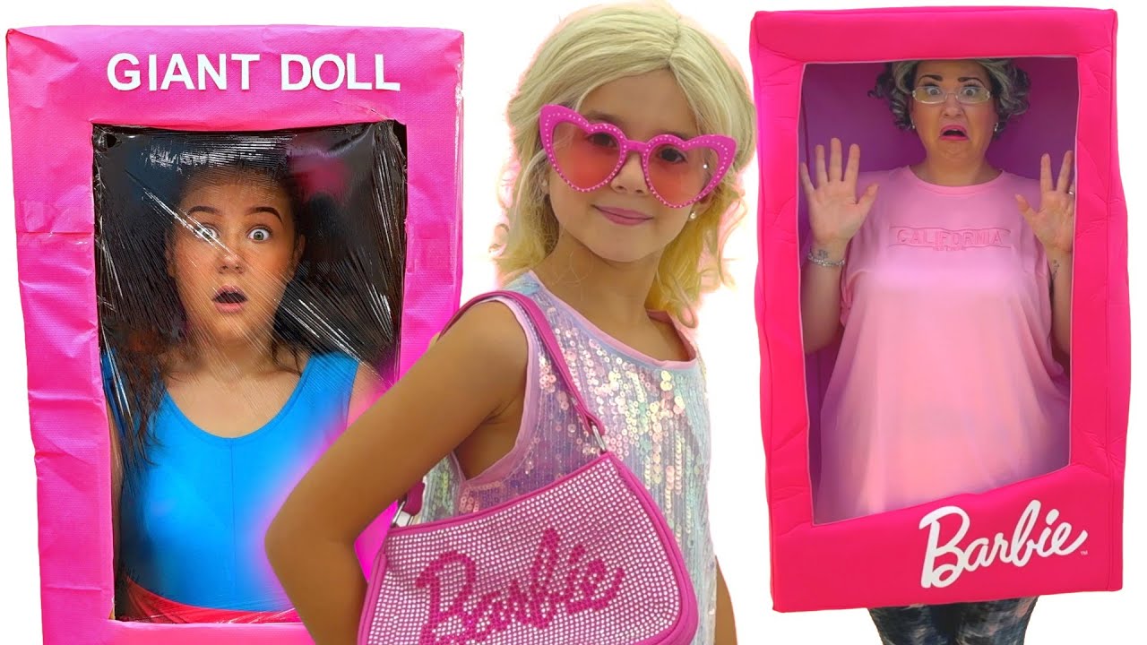Ruby and Bonnie turn into Barbie In Real Life stories - YouTube