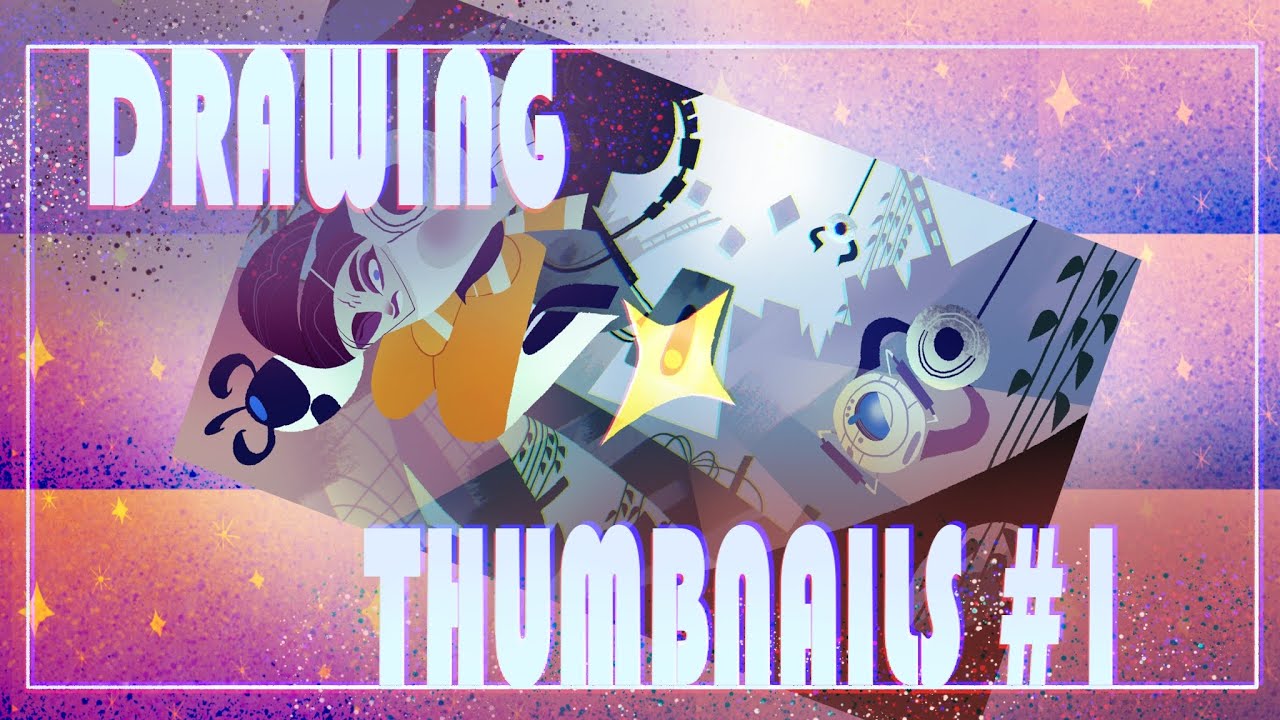 DRAWING THUMBNAILS // PORTAL 2 SPEED DRAWING // #1 - YouTube