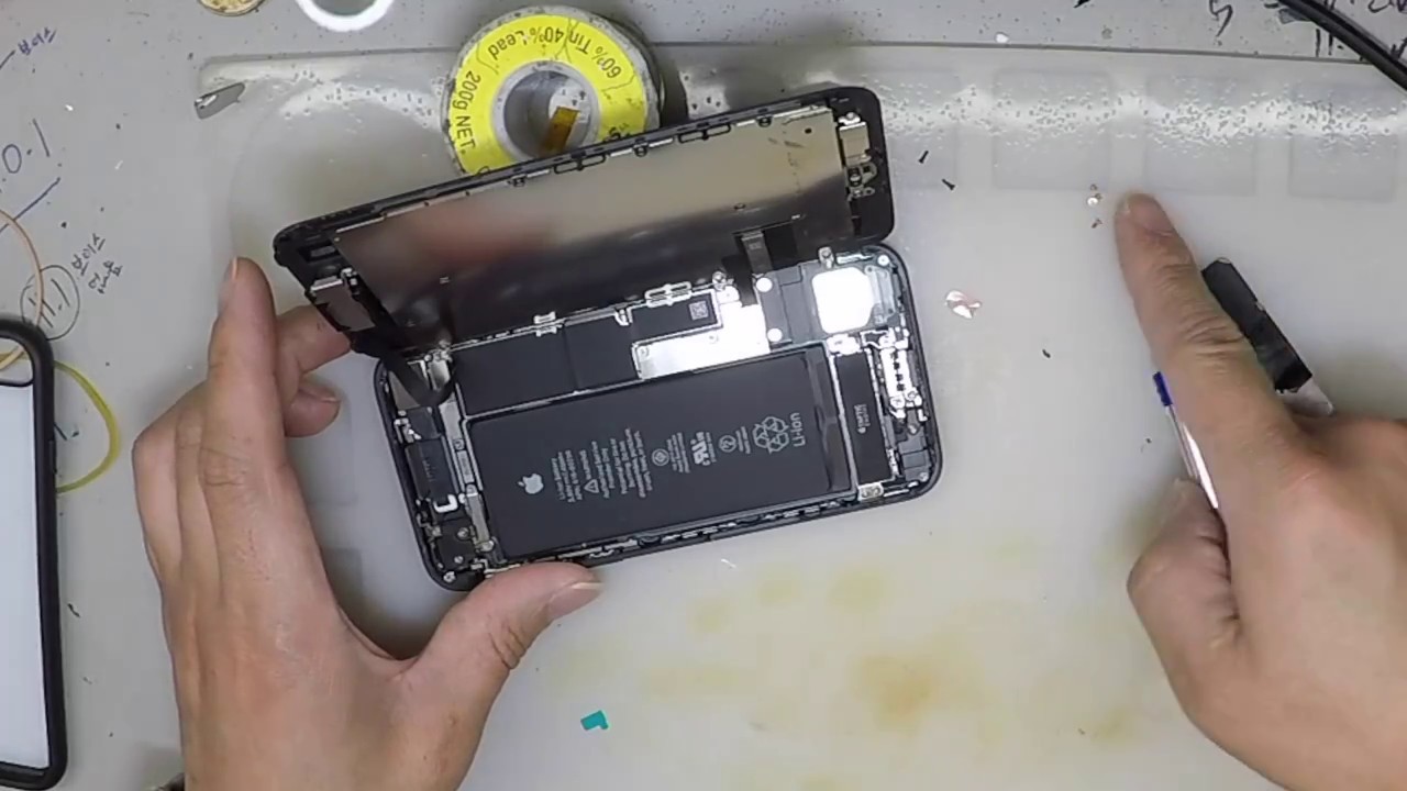 iPhone 7 Battery Repair & Replacement done in 5 minutes!! - YouTube
