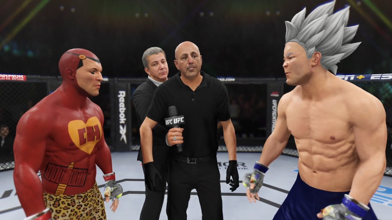 Goku vs. Chapulín - EA Sports UFC 4 - Epic Fight 🥑 - YouTube
