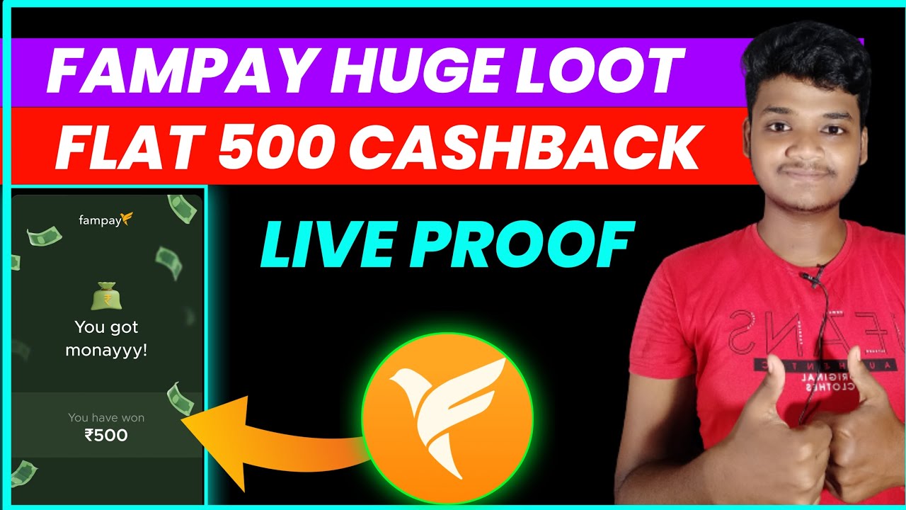 Fampay App New Offers | Flat ₹500 Cashback | Fampay New Updates | New ...