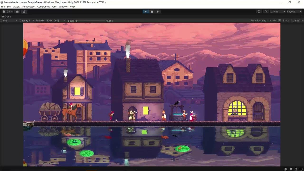 How to make Advance 2D Side Scrolling Game with Unity Tutorial # 12Npc Movement part 4 - YouTube