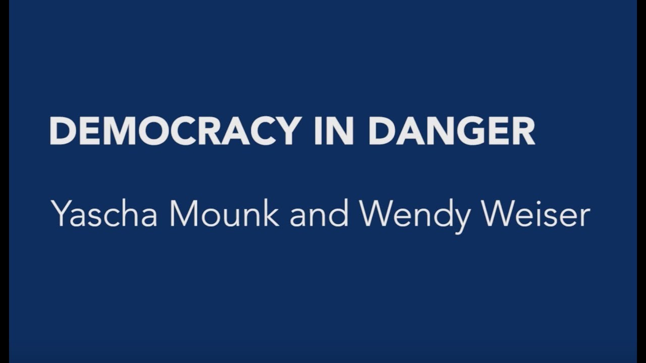 Democracy in Danger: Yascha Mounk in Conversation with Wendy Weiser ...